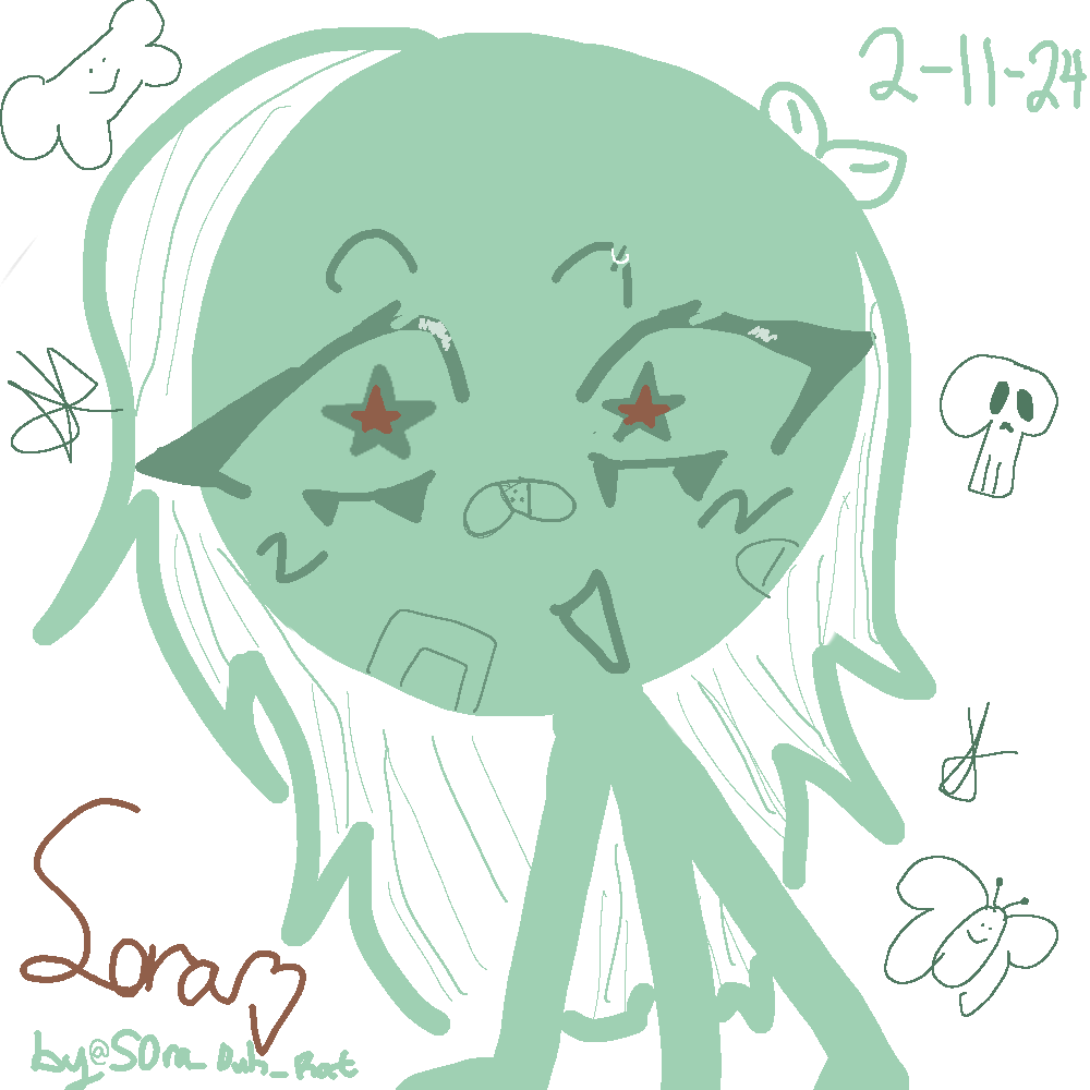 My stickwoman OC!! - ibisPaint
