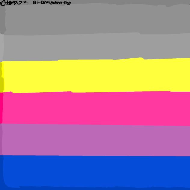 made my own LGBTQ flag - ibisPaint