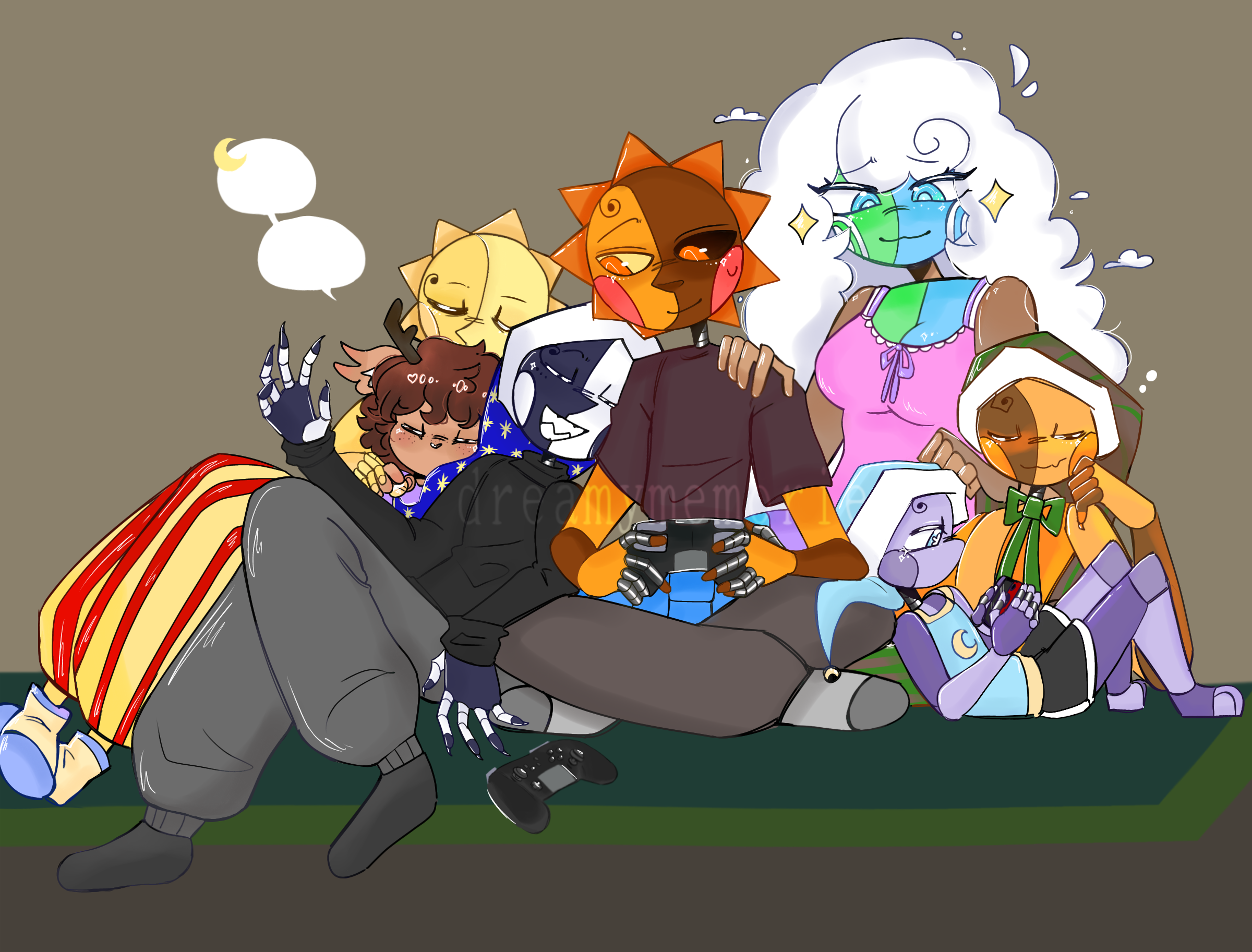 TSAMS FAMILY YIPPEEEEEE - ibisPaint