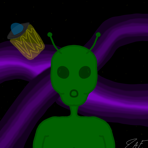 ALIEN 👽 - ibisPaint