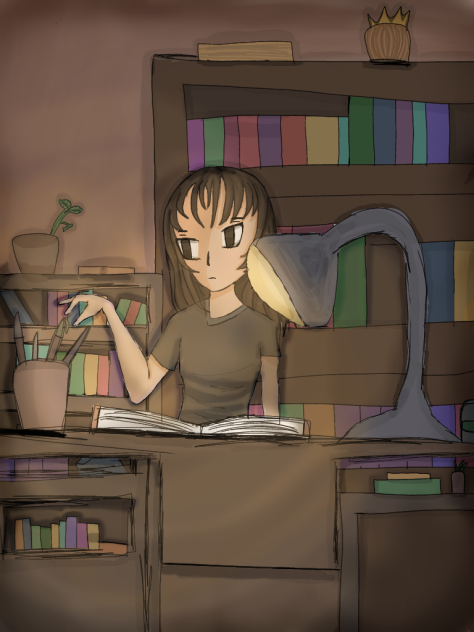 studying - ibisPaint