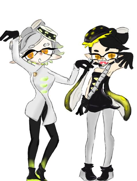 callie can't pose normally for a photo - ibisPaint