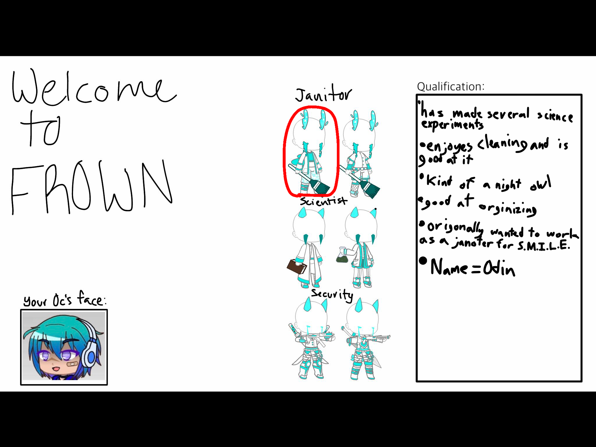 FROWN company submission - ibisPaint