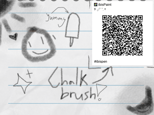 Chalk Brush. - ibisPaint