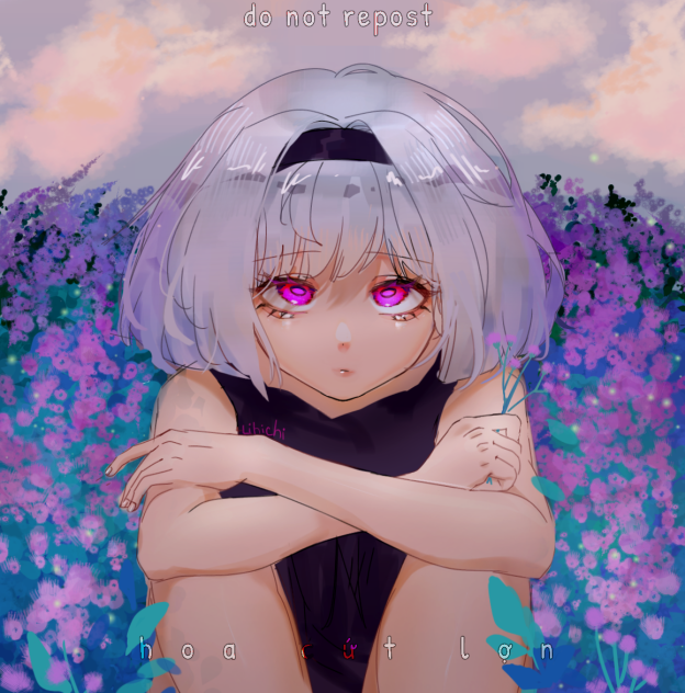 Hoa cut lon - ibisPaint