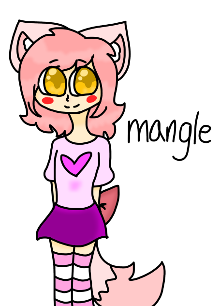 Mangle as human - ibisPaint