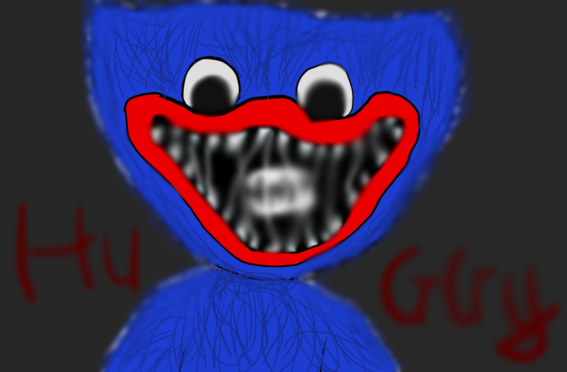 Poppy PLAYtime huggy - ibisPaint