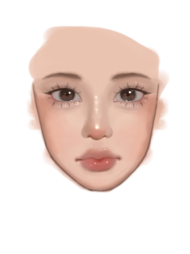 just a face art - ibisPaint