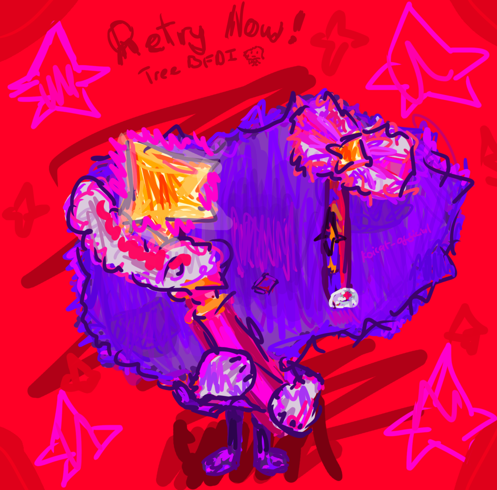 retry now Tree BFDI - ibisPaint