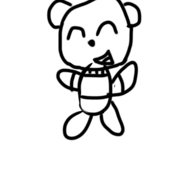 winnie the pooh dance - ibisPaint