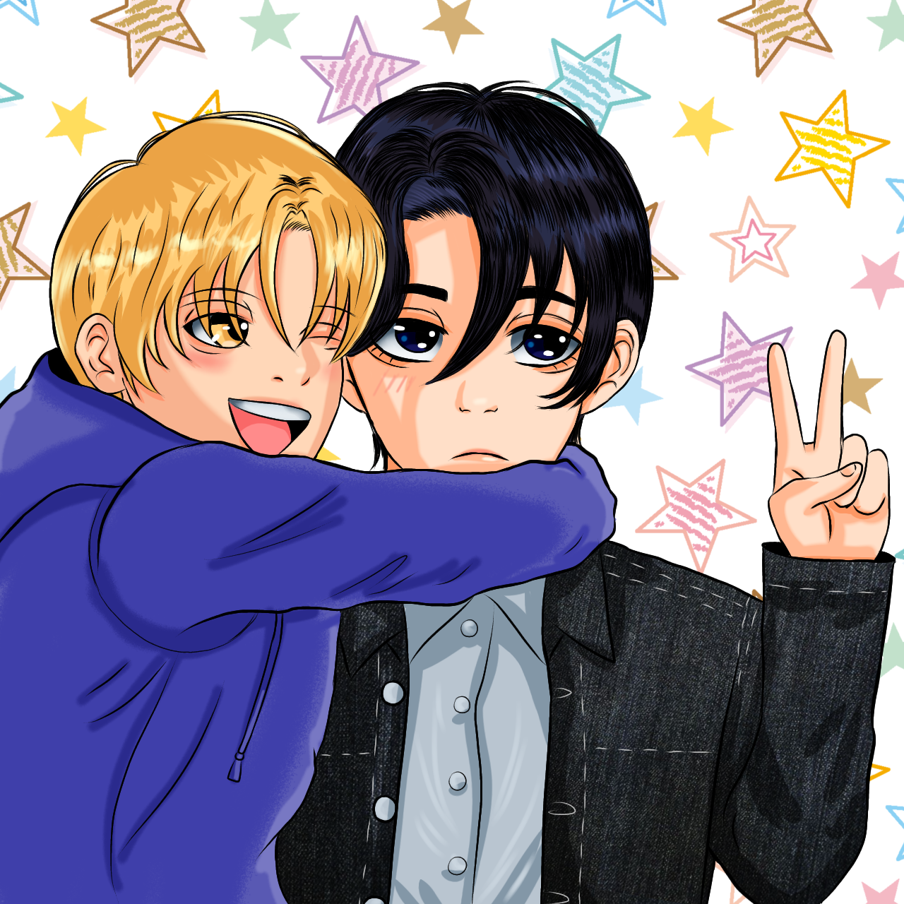 Dareh e Ilya 💛🖤 - ibisPaint