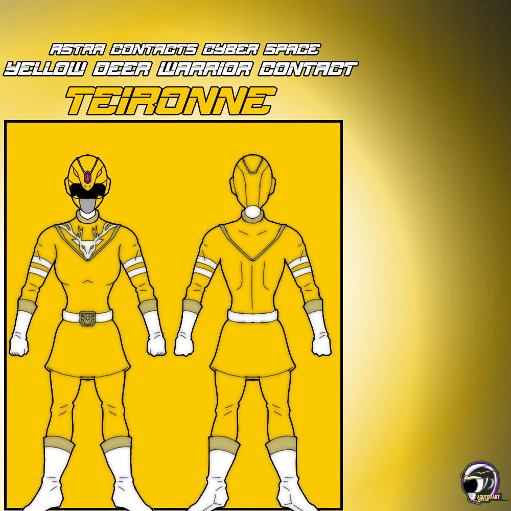 TEIRONNE YELLOW DEER WARRIOR CONTACT - ibisPaint