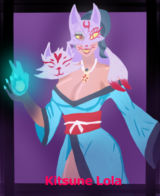Kitsune Lola - ibisPaint