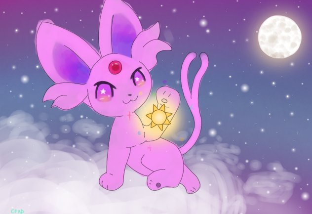 espeon - ibisPaint
