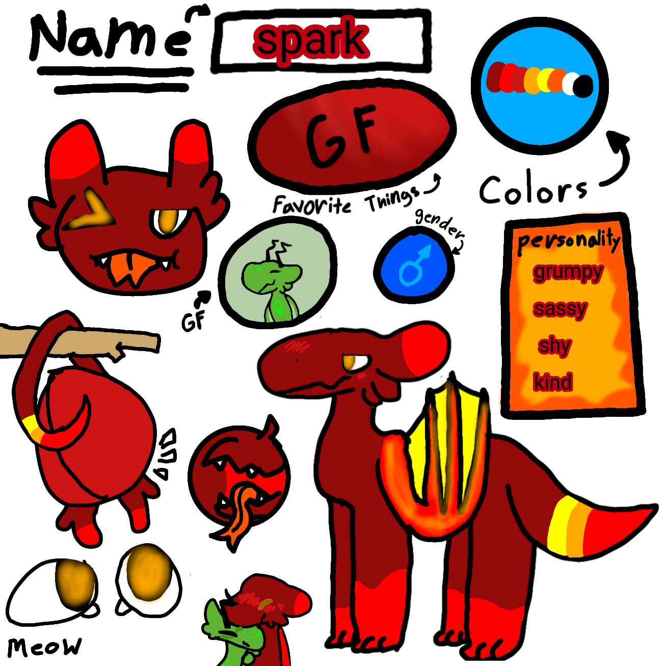 Dragon OCS part 2 - ibisPaint