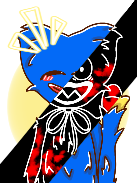 Your Blue Fuzzy Buddy! -request- - ibisPaint