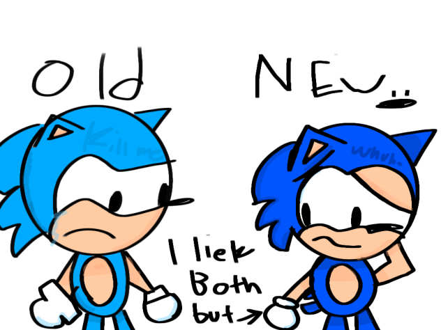 how I draw sonic - ibisPaint