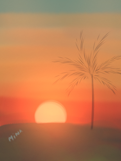 Sunset - ibisPaint