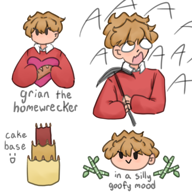 grian double life doodles - ibisPaint