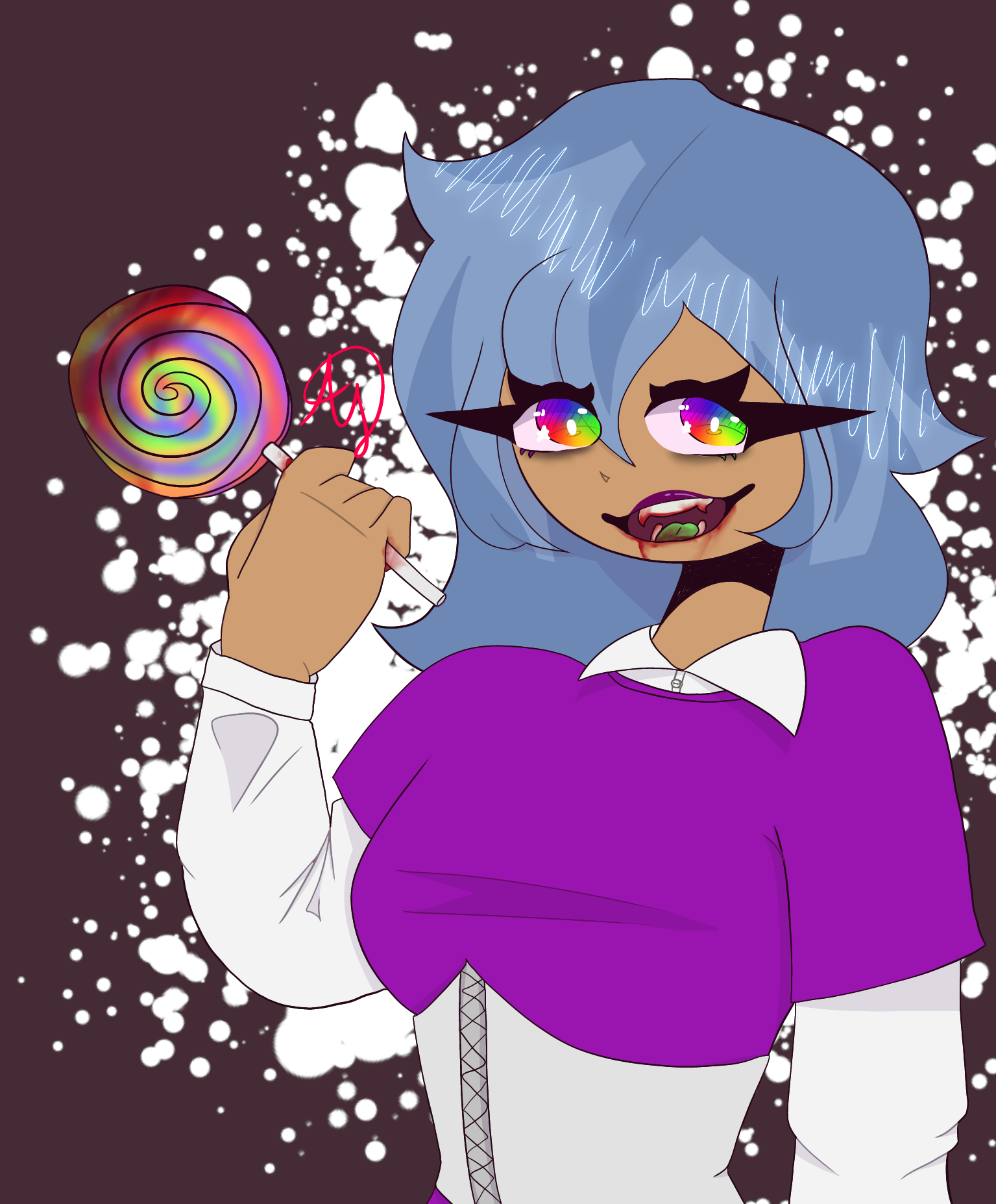 🌈🤍sweet tooth🍭🩸 - ibisPaint