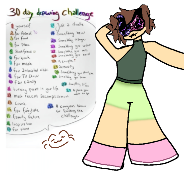 Drew myself again - ibisPaint