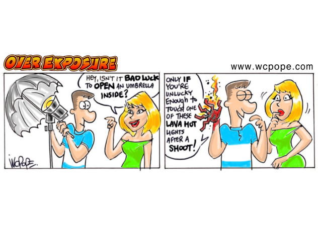 over exposure cartoon - ibisPaint