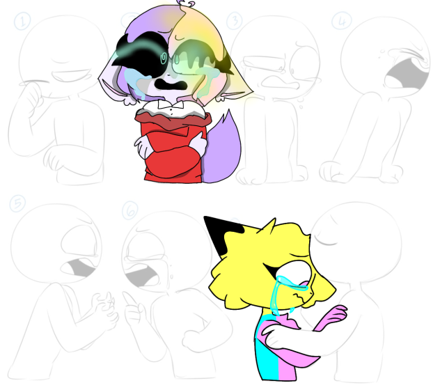 cry collab - ibisPaint