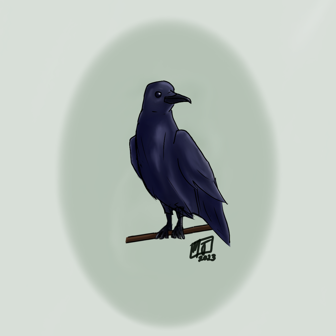 Crow Study - ibisPaint