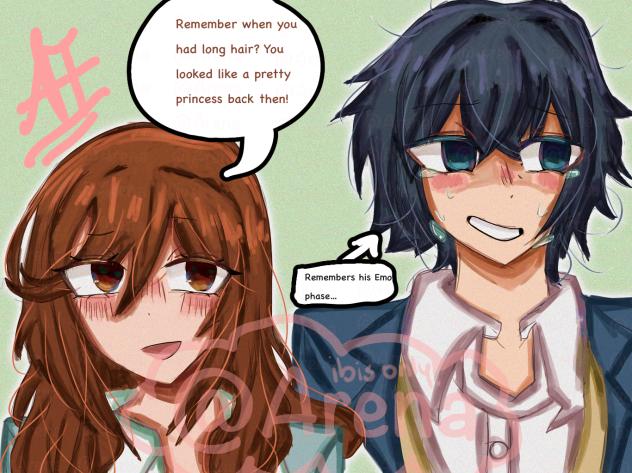 Remember your Emo phase Miyamura - ibisPaint