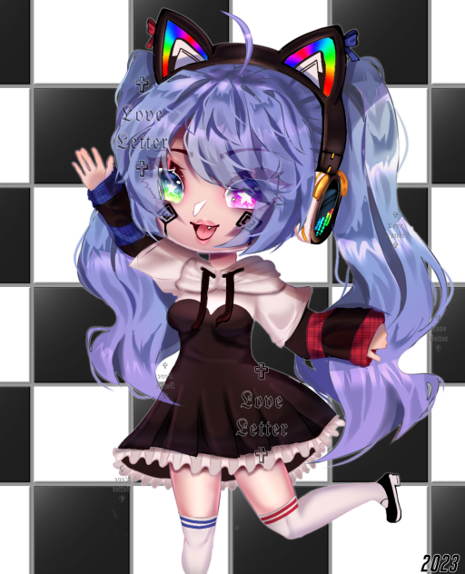 𝚋𝚕𝚞𝚎 𝚐𝚒𝚛𝚕 - ibisPaint