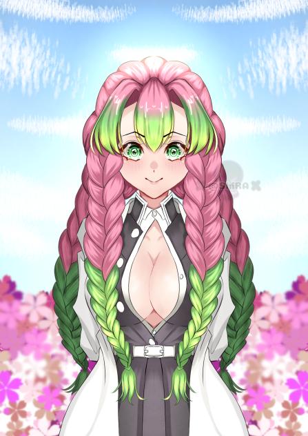 Mitsuri Kanroji - ibisPaint