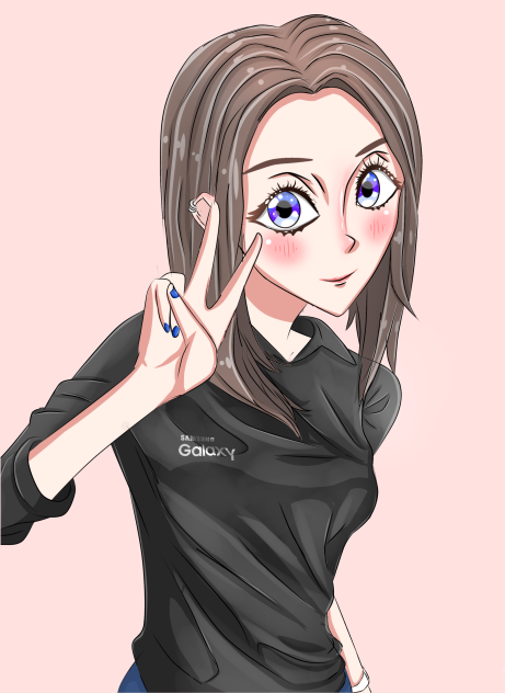 Sam Samsung fan art - ibisPaint