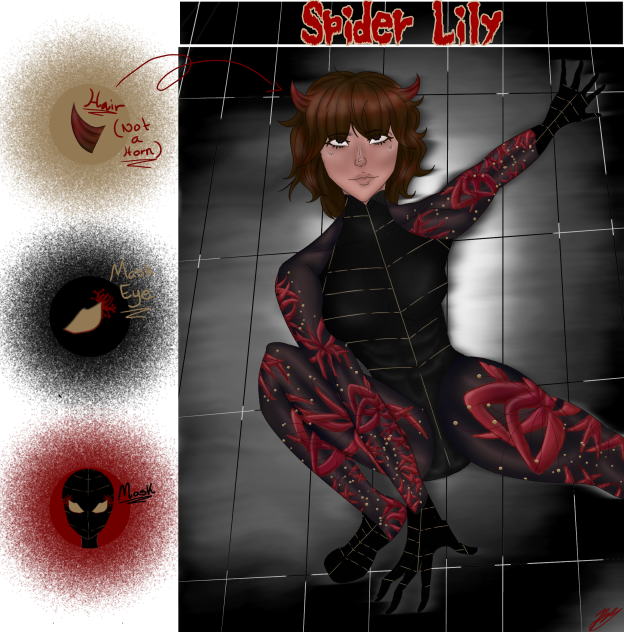 Spider Lily (Spidersona) - ibisPaint
