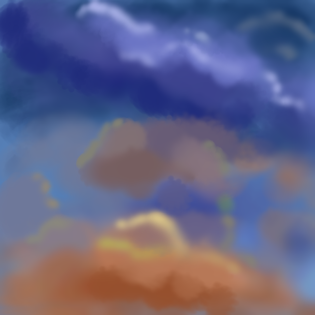 Cloudy Sky - ibisPaint