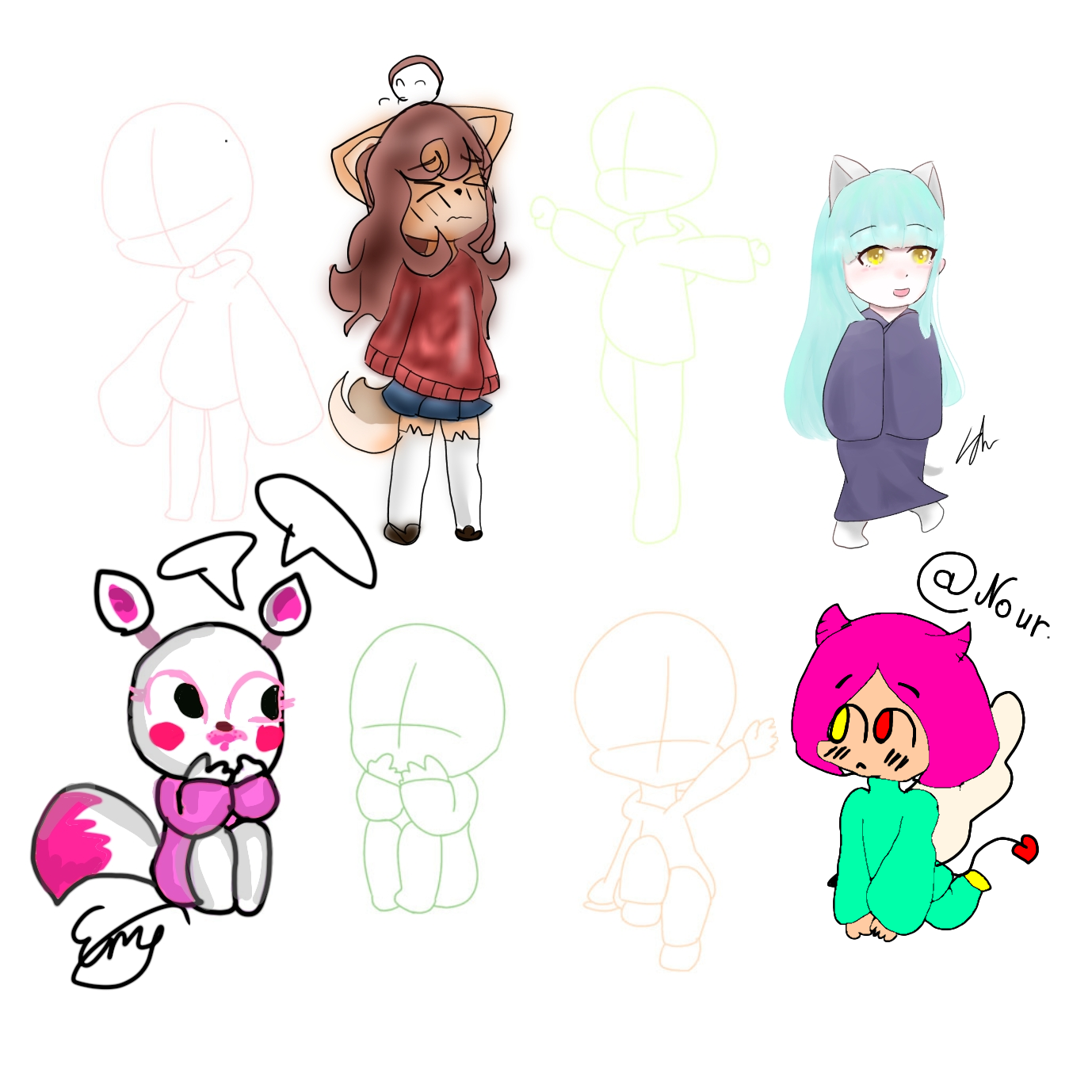 cute collab - ibisPaint