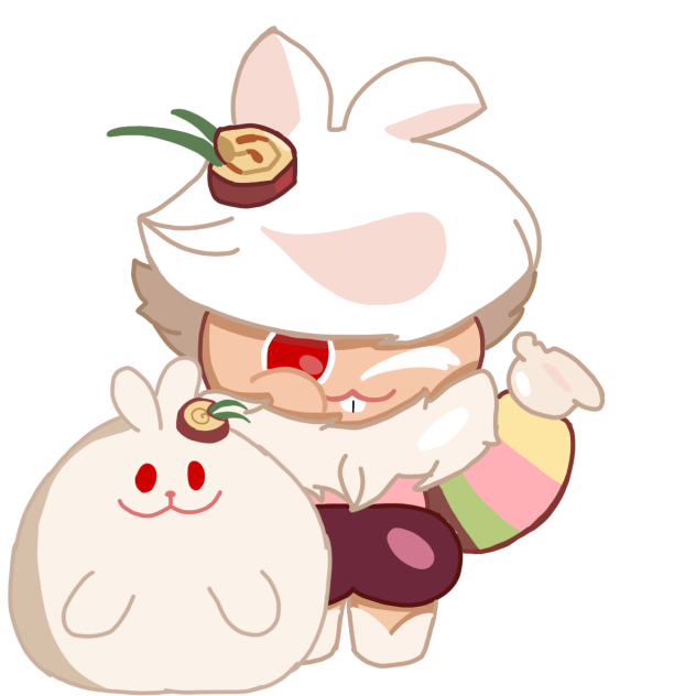 Moon rabbit. cookie - ibisPaint