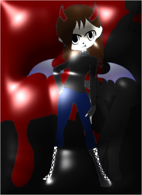 Mia the devil - ibisPaint