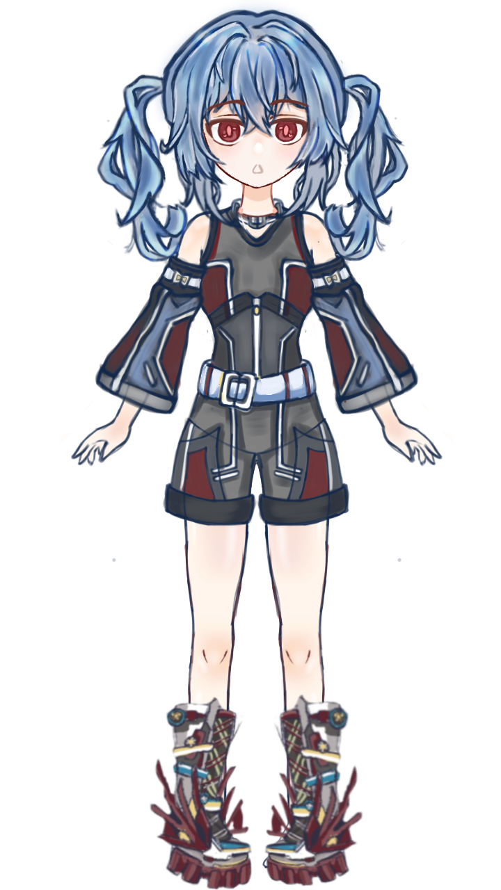 Vtuber model Runa - ibisPaint