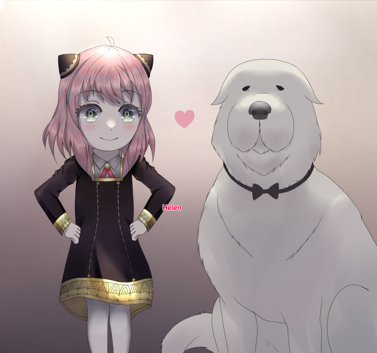 Anya & Bond - ibisPaint