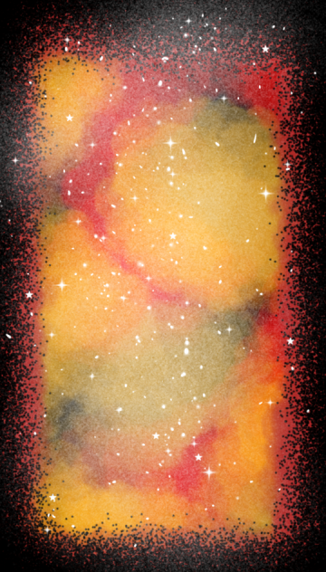 Orange Justice Galaxy - ibisPaint