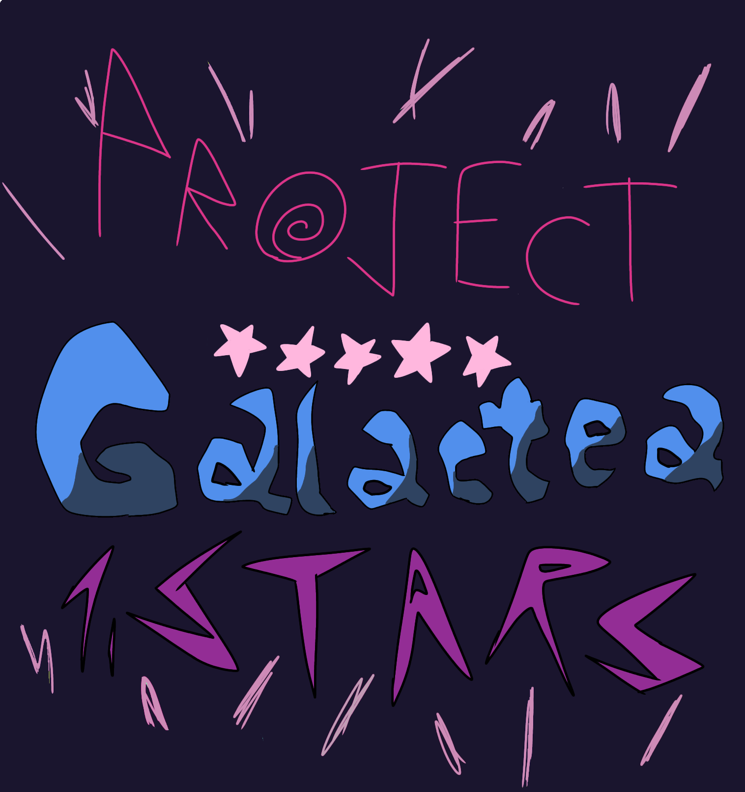 Project Galactea 1. Stars - ibisPaint
