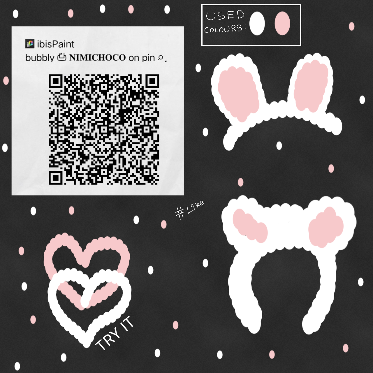 bubbly brush QR Co.. - ibisPaint