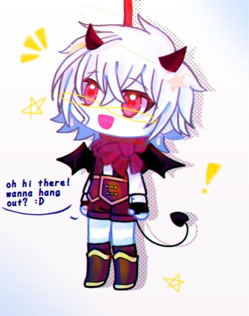 yes, another gacha kid😞😞 - ibisPaint