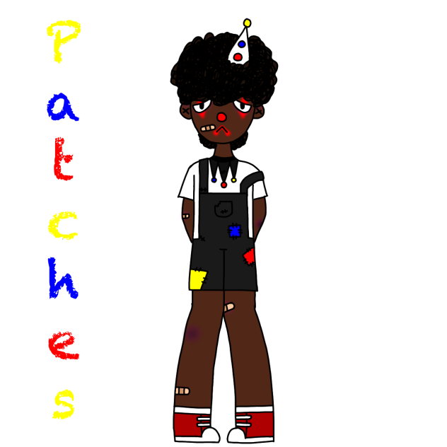 Patches the clown - ibisPaint