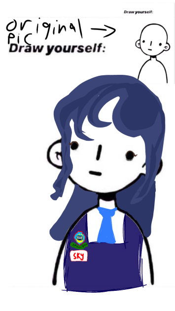 pov me at school - ibisPaint