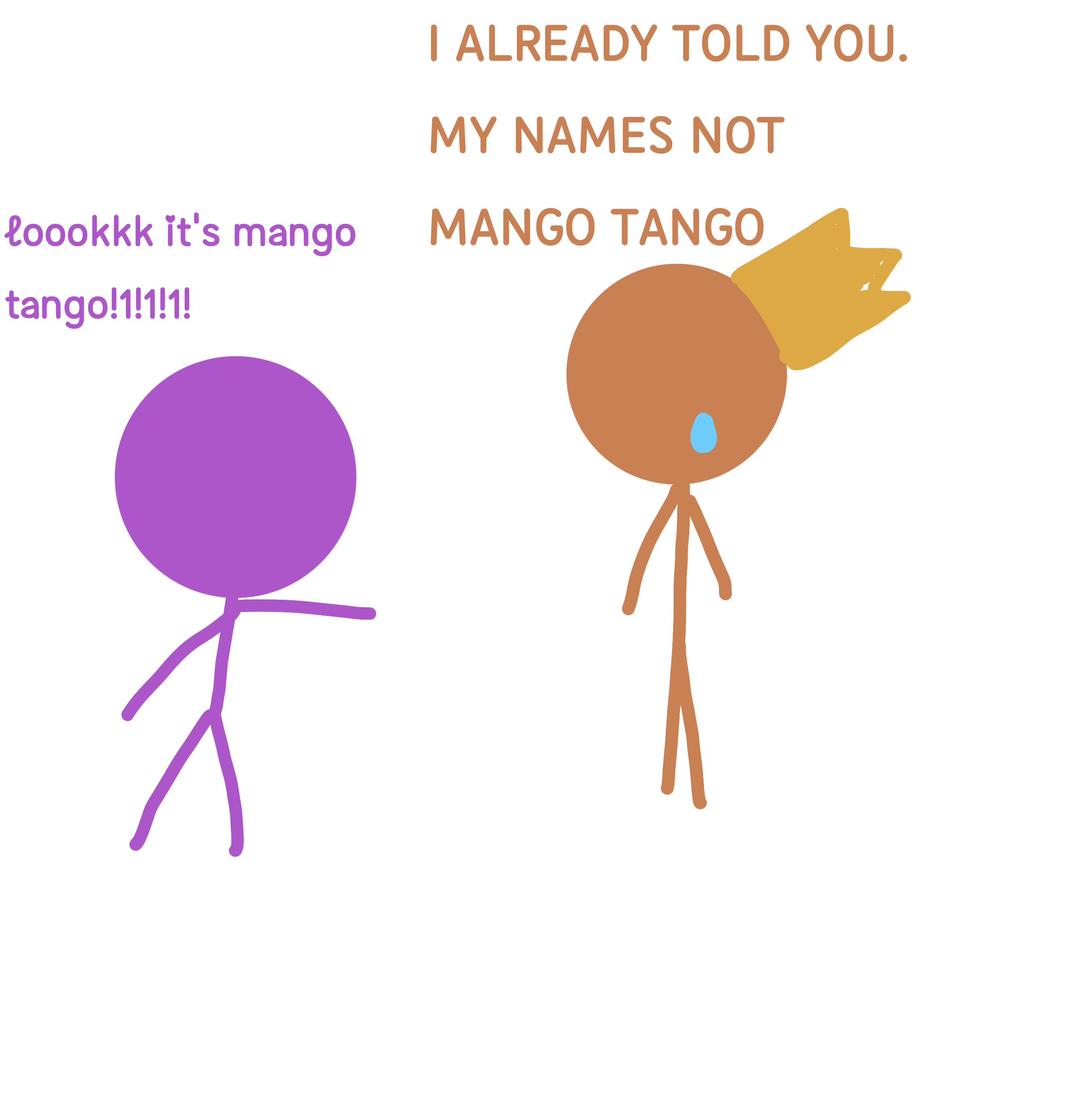 mango tango........... Alan becker avm - ibisPaint