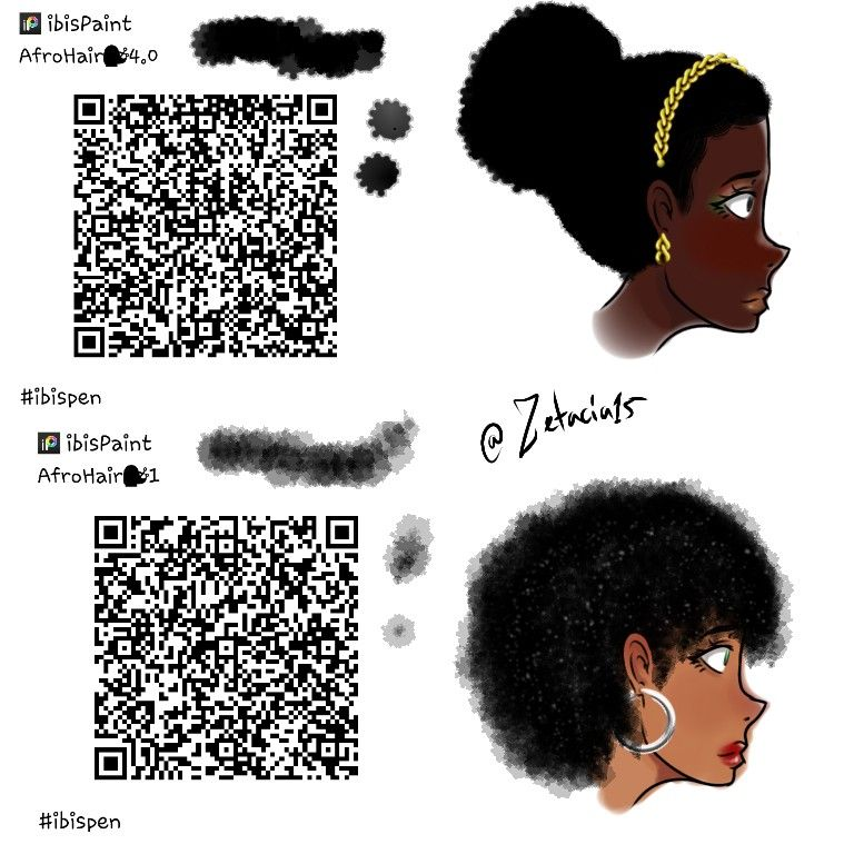 big hair don't care - ibisPaint