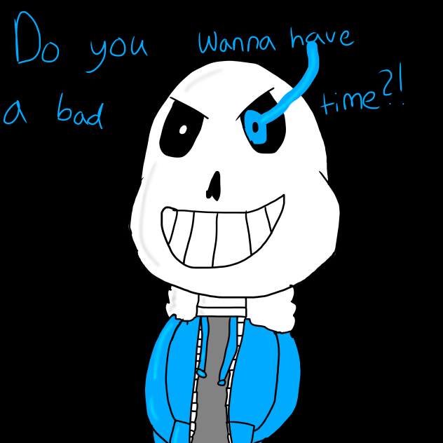 SANS (speed paint) - ibisPaint
