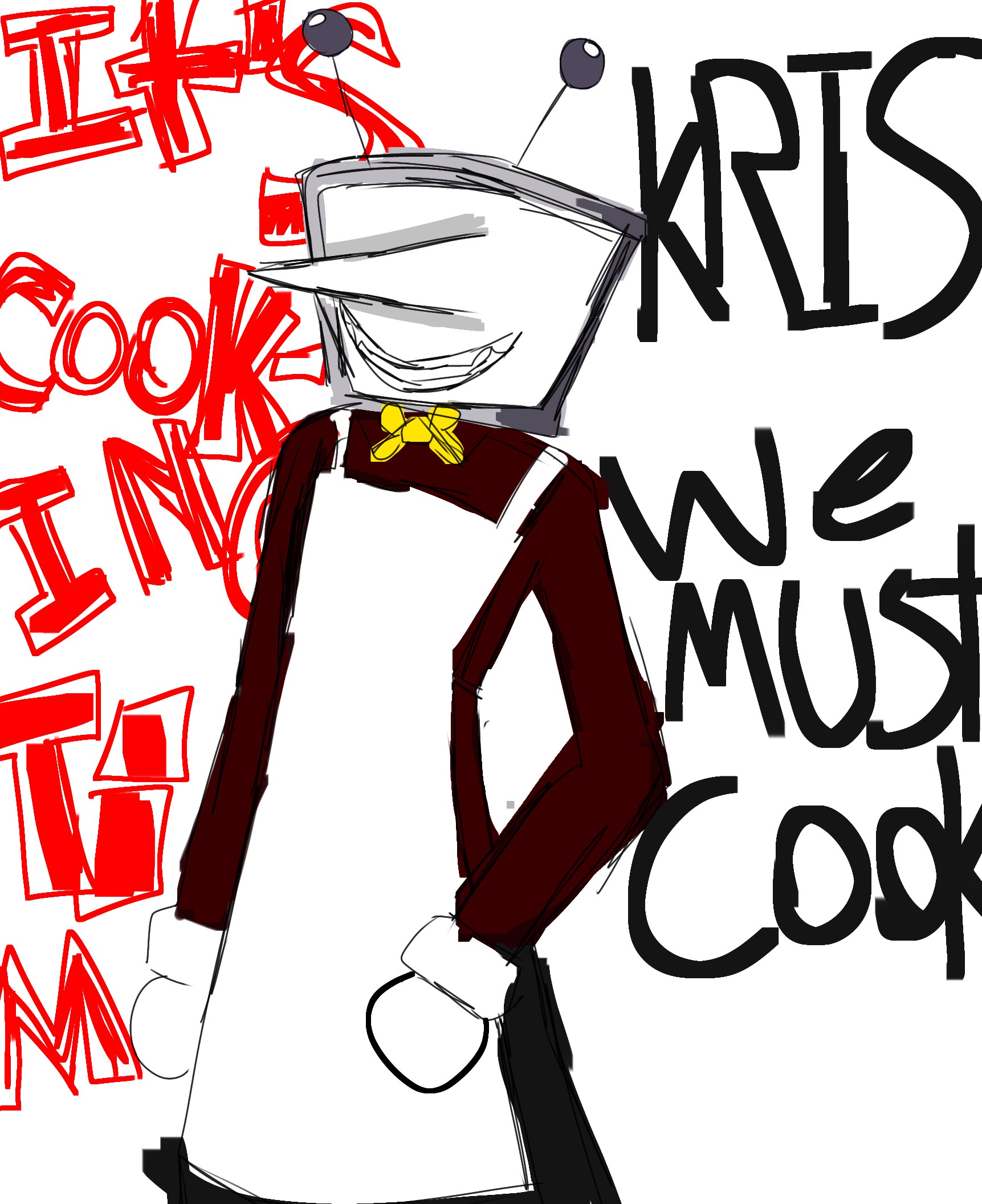 KRIS WE MUST COOK - ibisPaint