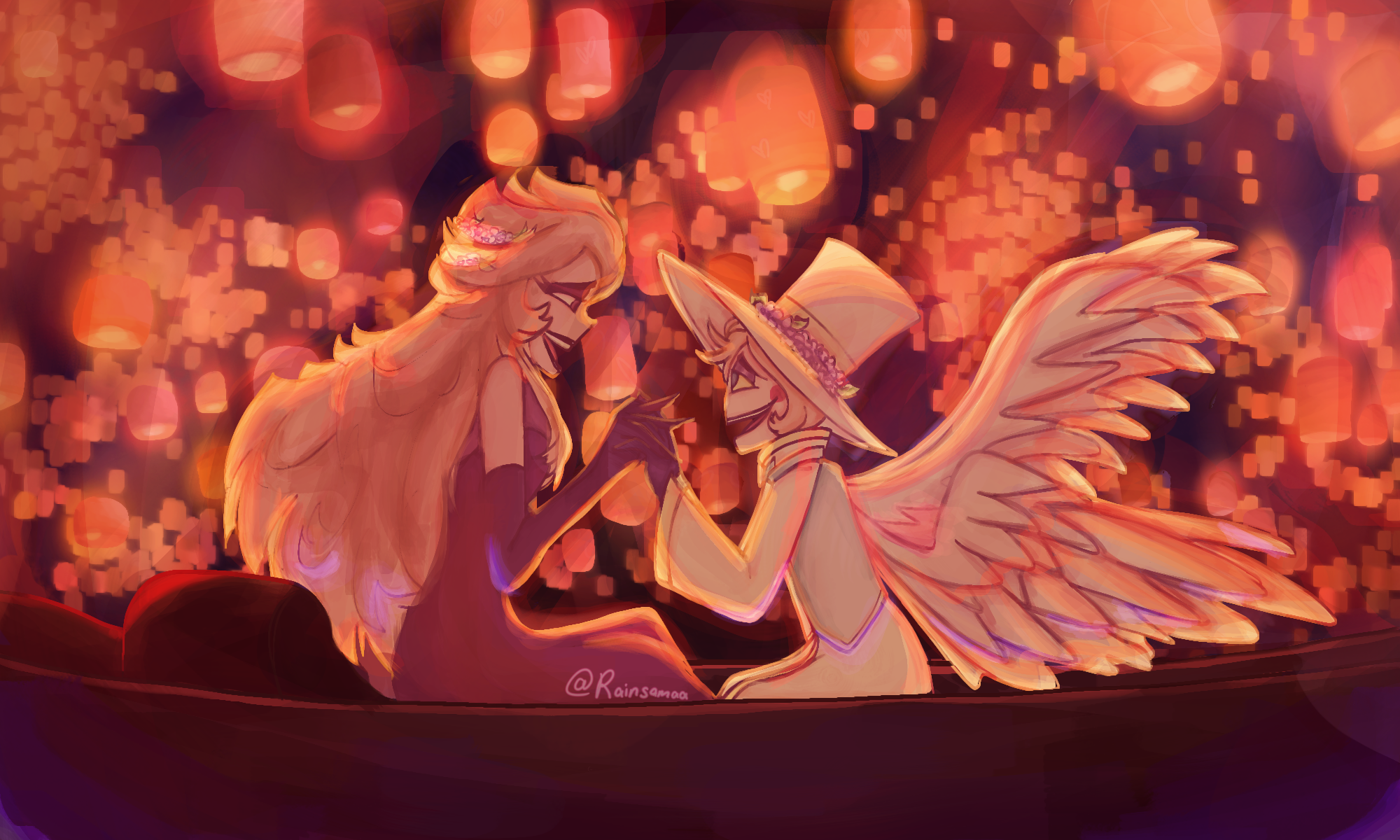 Lucilith x Tangled fan art (repost) - ibisPaint